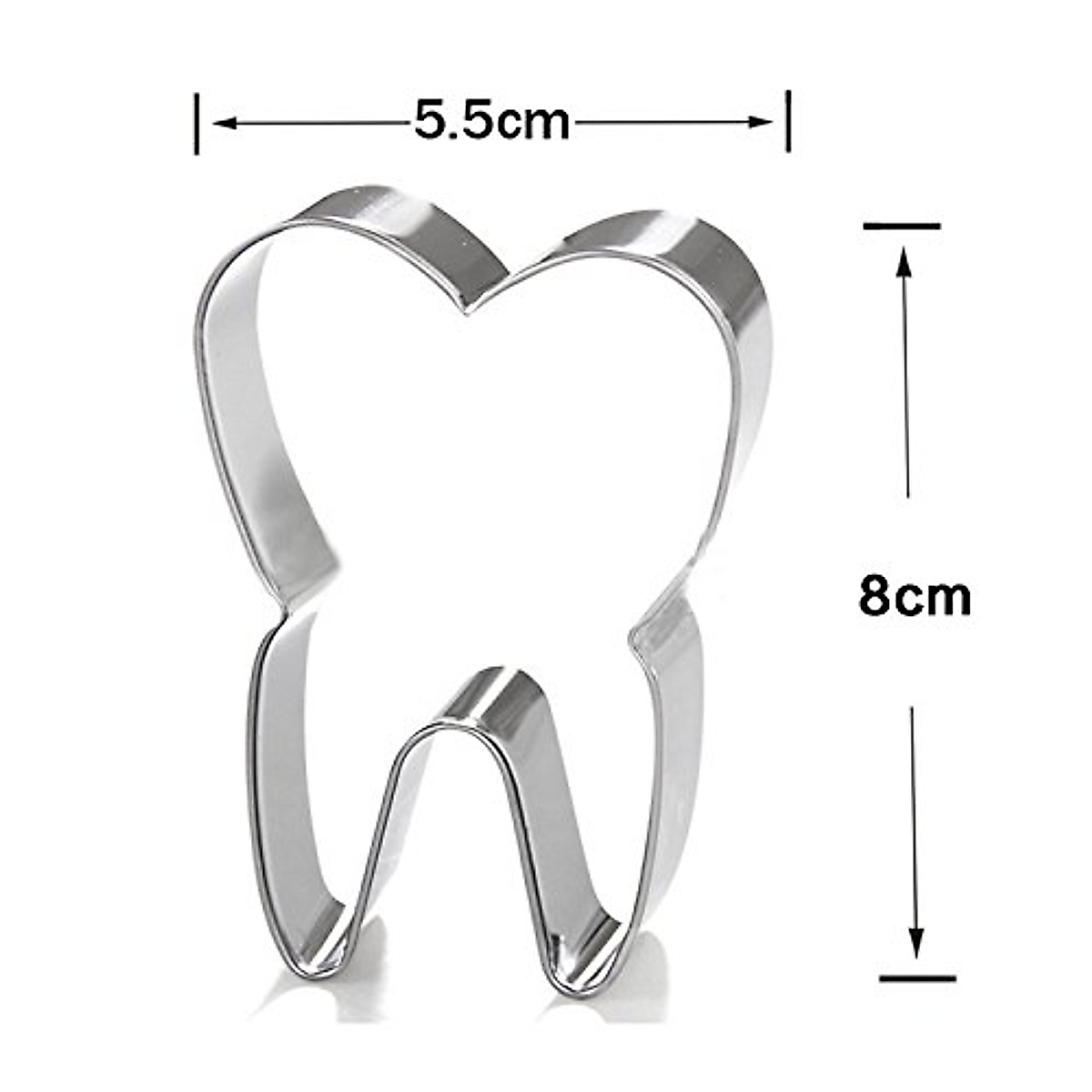 Cookie Cutter 3-piece Toothpaste + Teeth + Toothbrush Model, Donut Cake Fudge, DIY Baked Kids Birthday Party Cake, Cookies & Sandwiches Dentist Day Gifts