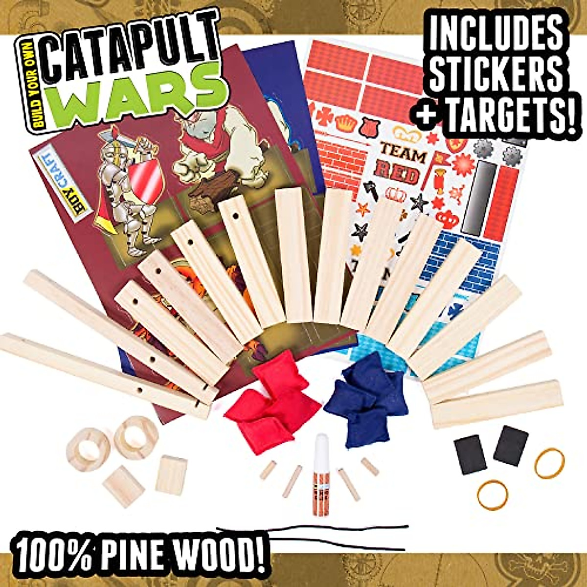 Boy Craft Catapult Wars by Horizon Group USA
