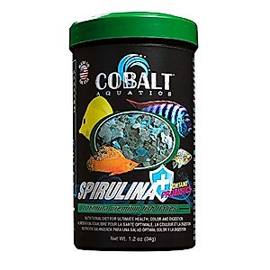 Cobalt Aquatics SPIRULINA Flakes 1.2oz.