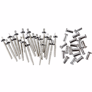 DW True Pitch Snare Drum Tension Rods (20-pack) 5 Inch Deep Drum