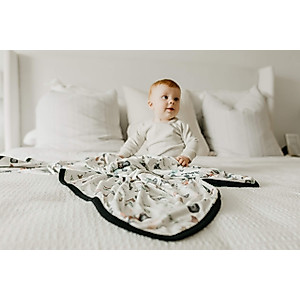 Copper Pearl Three-Layer Baby Blanket: Soft Baby Quilts for Boys and Girls | Breathable, Cozy, Toddler Blanket | Baby Quilt for Newborns | 46x46 Premium Polyester/Rayon | Jo