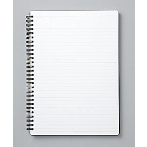 Maruman Mnemosyne Special Memo Notepad - A5 (5.8" X 8.3") - 7 mm Rule Divisions - 24 Lines X 80 Sheets (Pack of 2)