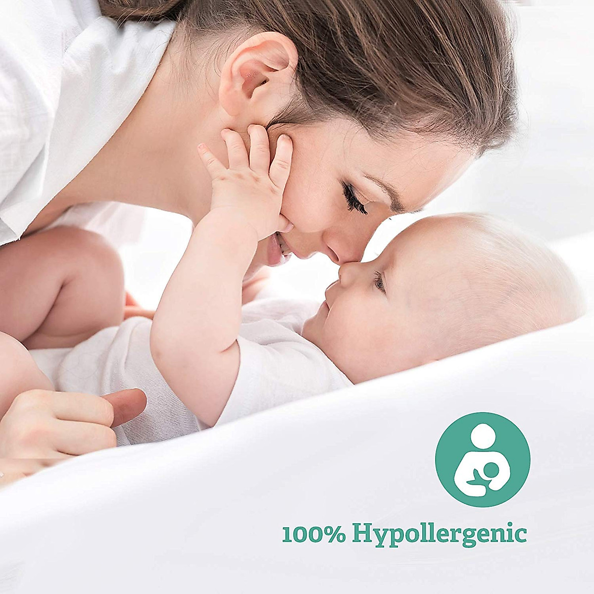 Brandream Safari Bedding Sets for Boys | 3 Piece Nursery Set | Crib Comforter, Fitted Crib Sheet, Crib Skirt Included Elephant Zebra Giraffe, Gray