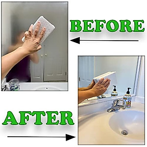 Evelots 2 Pack Windshield Defogger-Mirror/Window Cleaner-No Chemical-No Scratch