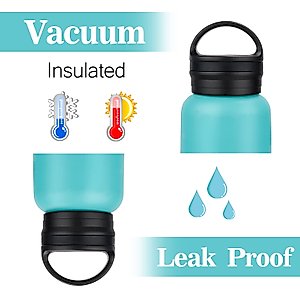 Morla Standard Size Seal Cap for Hydro Flask Standard Bottle and Simple Modern Ascent Bottle.(Seal Cap,Black)