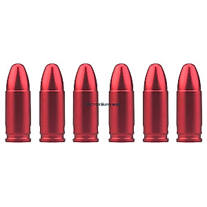 Vector Optics TAC 9mm Snap Caps,Trainning Dummy Round Snap Caps 9mm luger 6pcs