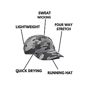 Lululemon Fast and Free Men's Run Hat (Heritage 365 Camo Rhino Grey Multi)