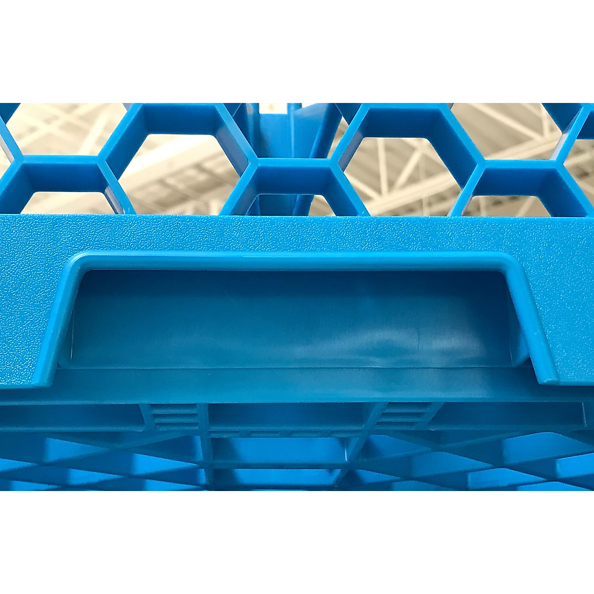 Carlisle FoodService Products RG2514 OptiClean 25 Compartment Glass Rack, 3.5" Compartments, Blue (Pack of 6)