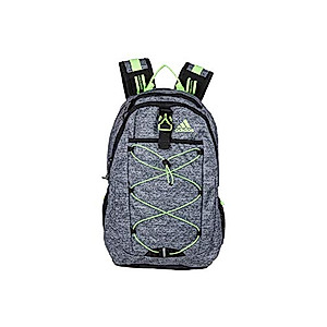adidas Ultimate ID Backpack, Jersey Onix/Black/Signal Green, One Size