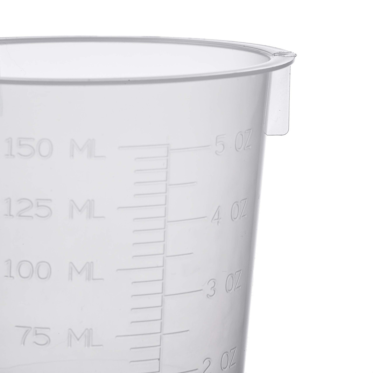 Consolidated Plastics 45381 Disposable Beaker, Polypropylene, 150 mL, 100 Piece