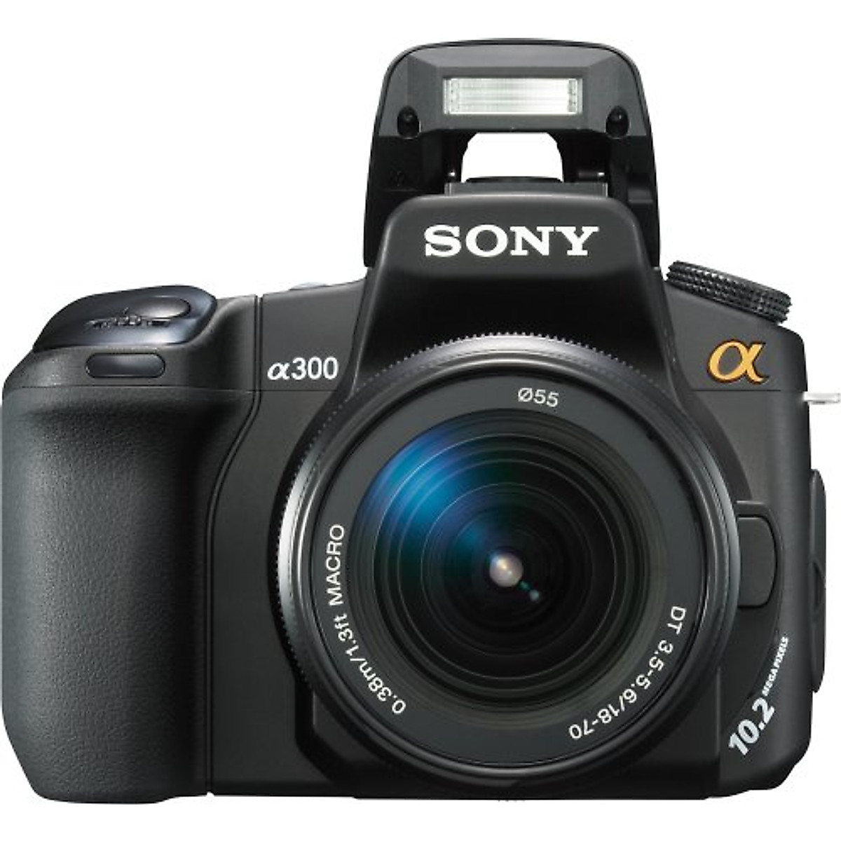 Sony Alpha DSLRA300K 10.2MP Digital SLR Camera with Super SteadyShot Image Stabilization with DT 18-70mm f/3.5-5.6 Zoom Lens (Discontinued by Manufacturer)