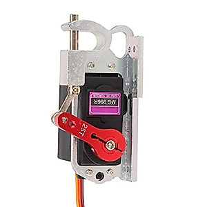 RC Drone Dispenser, Stable Metal Gear Shockproof RC Drone Throw Device for Playing,Model Aircraft Accessories