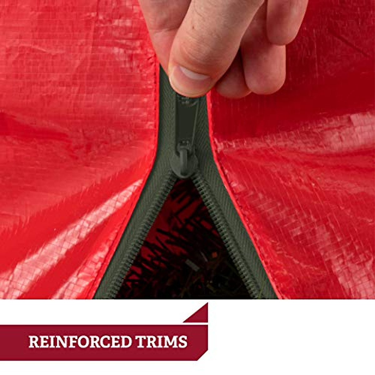 Christmas Tree Storage Bag - for Artificial Trees up- to 9-Ft. Tall - Durable Bag Waterproof Material With Stitched Reinforced Carrying Handles - Protects Against Dust Insects, & Moisture