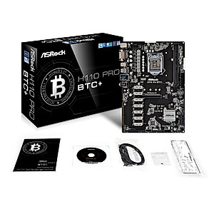 ASRock H110 Pro BTC+ 13GPU Mining Motherboard Cryptocurrency
