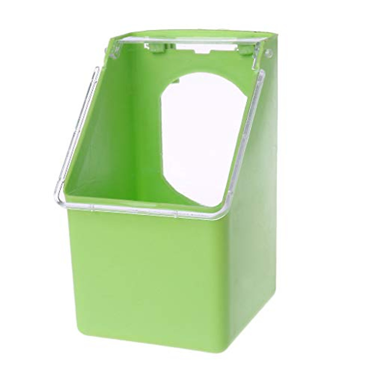 Dft Pigeons Water Feeder Parrot Hanging Drinking Pot Bird Cage Water Dispenser Bird Feeder Hanging Food Dispenser Bird Cage Accessories for Parrots Budgie, Cockatiel, Lovebirds