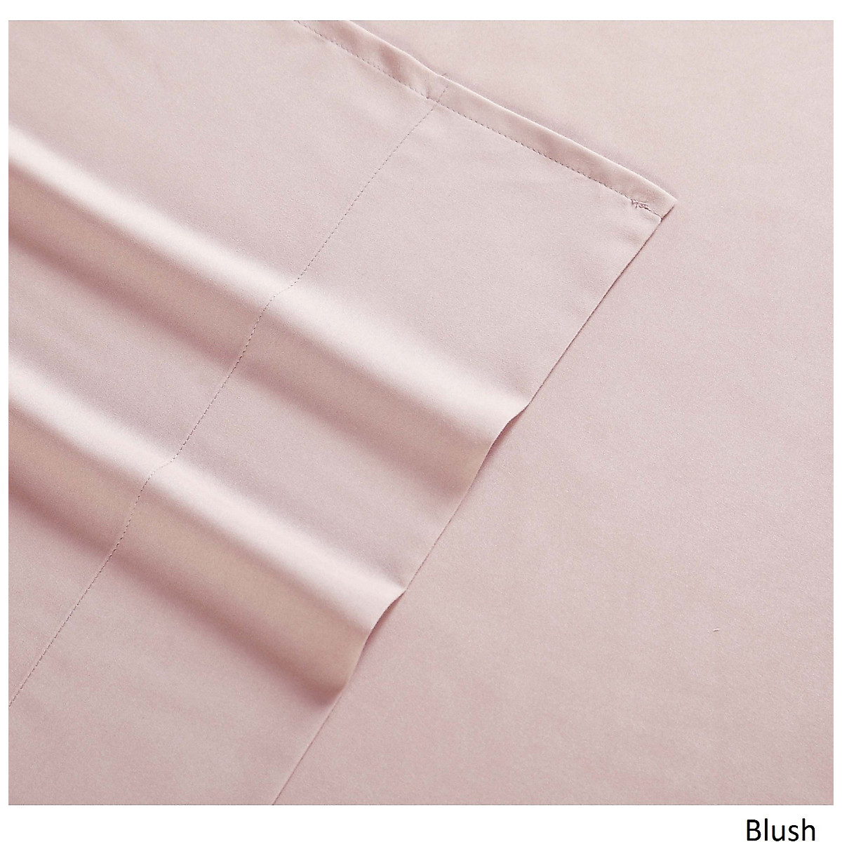 My World Kids Solid Blush Twin Sheet Set