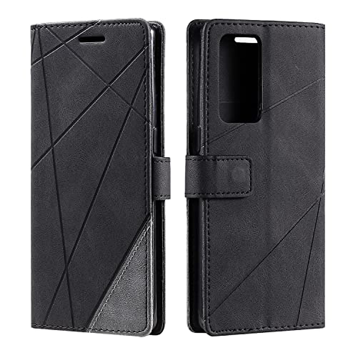 ZHANGUO Mobile Phone Case Bag Wallet Case for Oppo Reno 6 Pro Plus 5G Case, PU Leather Flip Folio Case with Card Holders [Shockproof TPU Inner Shell] Phone Cover, Protective Case Back Cover Case