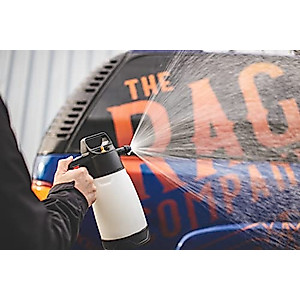 Goizper Group iK Sprayers - Foam Pro 2+ (Plus) Sprayer - Pump Spray Foamer with Schrader Valve - Professional Car Wash & Detailing, Dry/Wet Foam, Pressure Release Safety Valve, PVC Hoses (1.25 Liters)