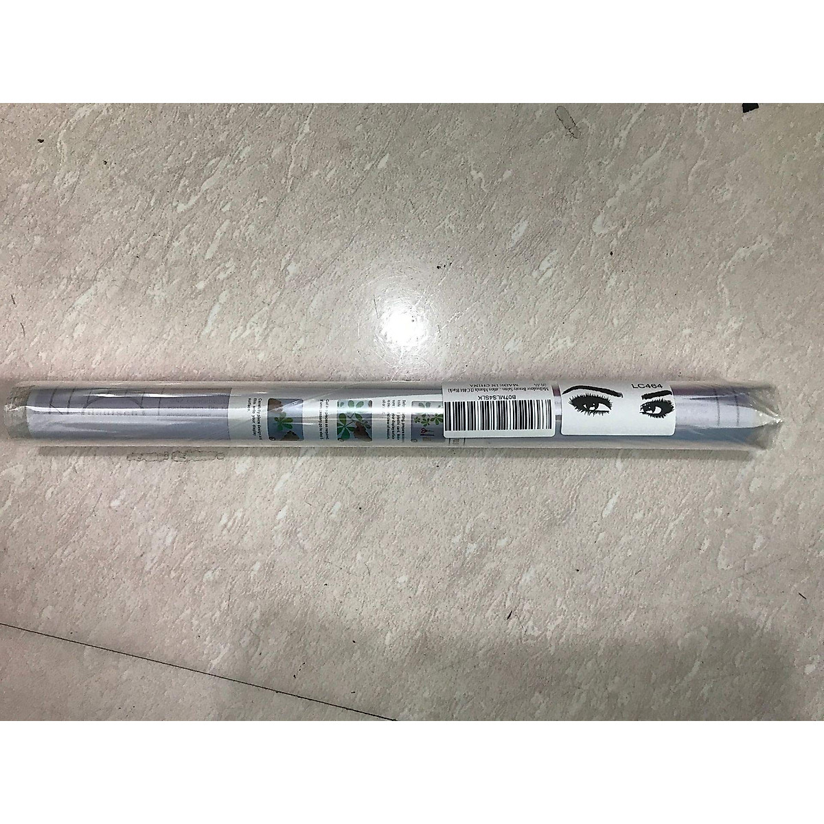 DXLING 42.5X15.3inches Beauty Salon Eyelashes Quote Eyebrow Wall Decor Stickers Make Up Eye Store Home Decoration Murals (LC464 Black)