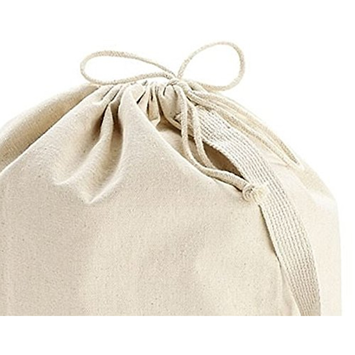 Cotton Canvas Laundry Bags (Single) (Large Cotton)