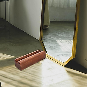 Cabilock Display Stand Wood Full Length Mirror Holder Rack Artwork Rack Artwork Stand Artwork Display Support Display Rack Wood Display Mount Artwork Holder Wood Display Holder