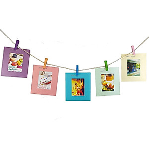 Fujifilm Instax Mini 11 Instant Camera + Fuji Instax Film 20 Shots + Protective Case + Frames Design Kit (Lilac Purple)