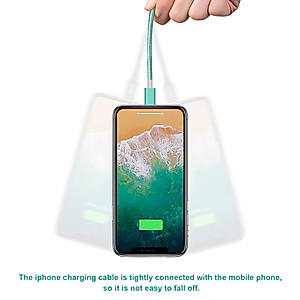 iPhone Charger Cable 5Pack【3/3/6/6/10FT】iPhone Charger Cord MFi Certified Lightning Cable, Fast iPhone Charging Cord Nylon Braided USB Lightning Cable Compatible iPhone14 13 12 11/ XS/Max/XR/X/8/7//6/