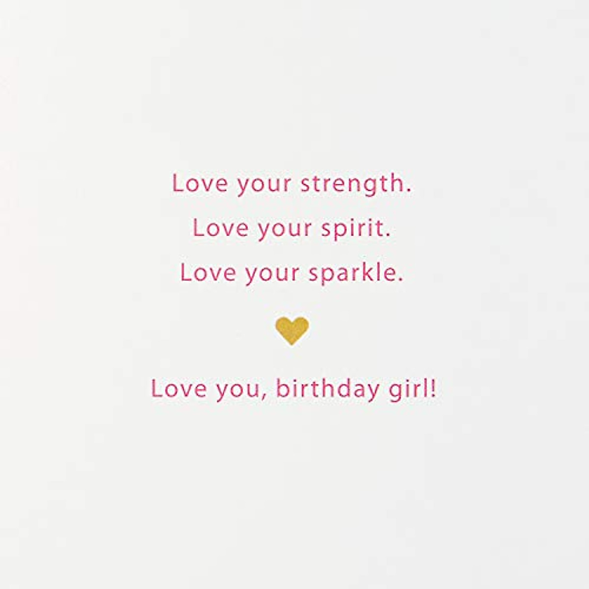 Hallmark Signature Birthday Card for Her (Heart and Stripes)