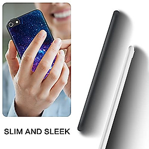 BENTOBEN iPod Touch 7th Generation Case, iPod Touch 6th / 5th Generation Case, Slim Fit Glow in The Dark Soft Flexible Bumper Protective Anti Scratch Non-Slip Cute Phone Cases Cover, Nebula Galaxy