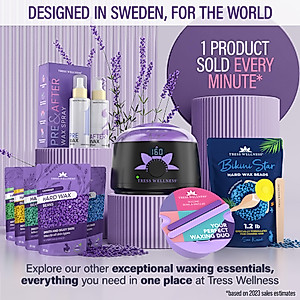 Tress Wellness Pre Wax Cleanser and After Wax Care - Pre Wax Spray and After Wax Spray - After wax oil Prewax Treatment Spray - After Wax Treatment Post Wax Oil Wax Remover for Skin Post Wax Care