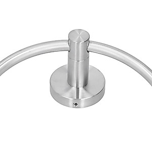 Towel Rack, Towel Ring Bathroom Hand Towel Holder Circle Wall Mounted Towel Storage Stainless Steel Shelf Storage, Modern Towel Hanger for Bathroom Kitchen Home Accessories