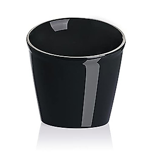 Sweejar Kitchen Utensil Holder,Ceramic Utensil Crock for Cooking Countertop, Housewarming,wedding,Gift(Gray)