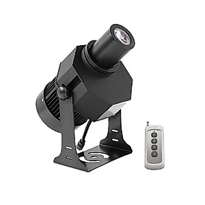 150W LED Logo GOBO Projector Ip67 Waterproof DJ Effect Light Including Free Custom Glass GOBO to Project Image for Hotel Company Store Wedding Advertising Indoor and Outdoor Use (150W)