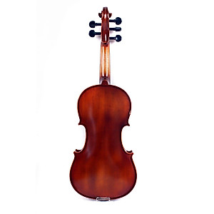5 String Viola 16 inch Maple Wood Back Spruce Wood Top Ebony Wood Fingerboard & Tailpiece & Chin Rest Full size Viola with Bow and Backpack (5 String 16 inch)