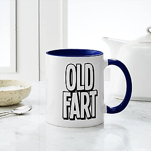 CafePress Old Fart Mugs Ceramic Coffee Mug, Tea Cup 11 oz