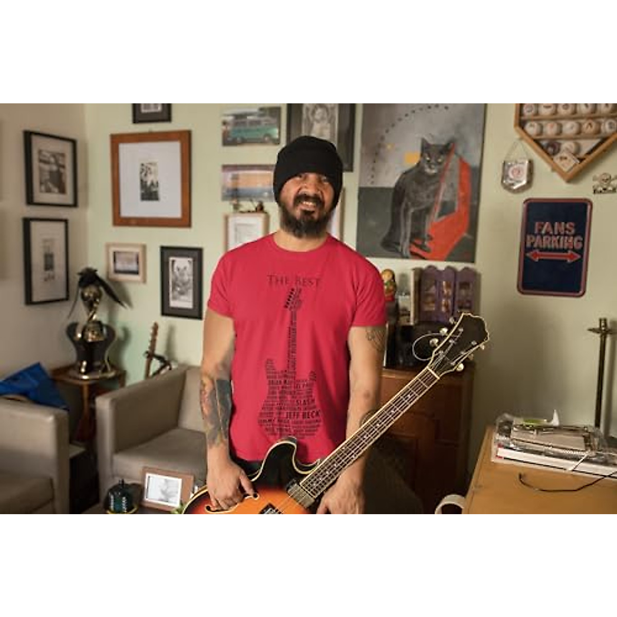 Guitar Legends Guitar Shirt - Guitar T Shirts for Men - Guitar Gifts for Men - Guitar Shirts for Men - Rock Band Concert Tshirts - Gifts for Guitar Players - Guitar Tshirts for Men Black