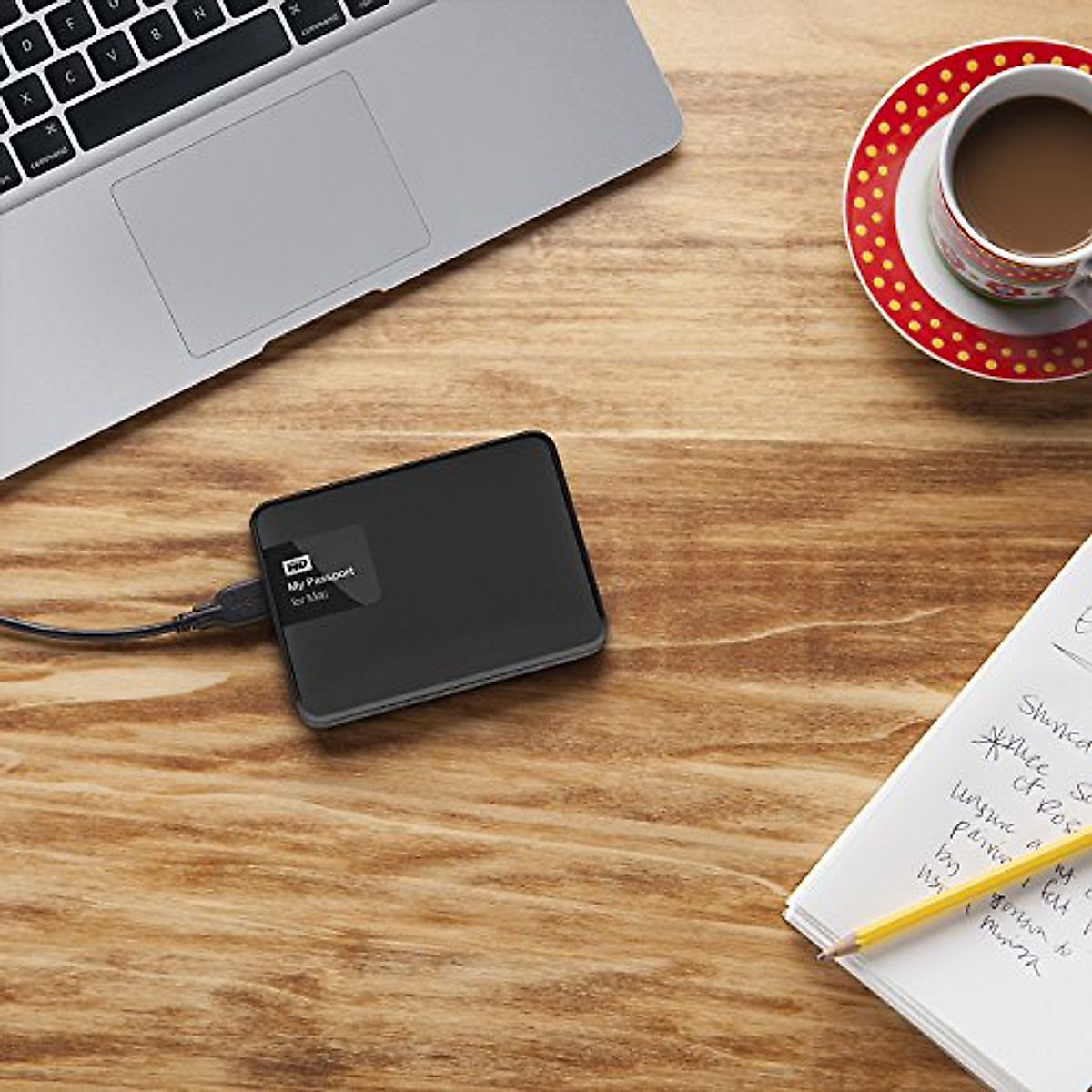 WD 4TB My Passport for Mac Portable External Hard Drive - USB 3.0 - WDBCGL0040BSL-NESN