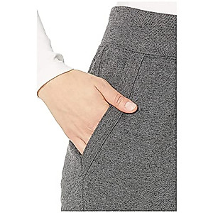 Champion Women's Powerblend Joggers, Script Logo, Granite Heather-Y07459, X-Small