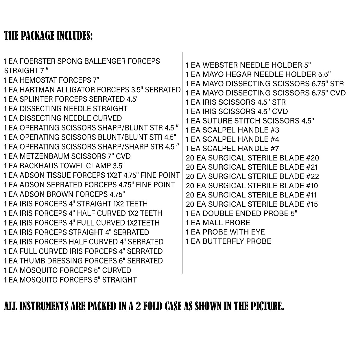 Premium A2ZSCILAB 157 Pieces Instruments Kit Veterinary Scissors Forceps Needle Holders Scalpel Handle, Stainless Steel All in One