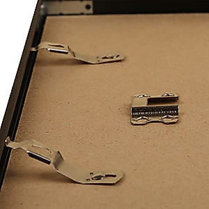 12x16 Poster Frame, Metal Aluminium Picture Frame, Display Pictures 12x16 Large Gallery Sign Photo Frame,Black,1Pack