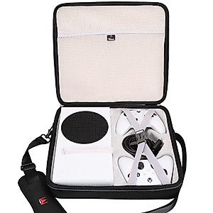 Mchoi Hard Portable Case Compatible with Xbox Series S Game Console Wireless Controller & Gaming Accessories, Case only