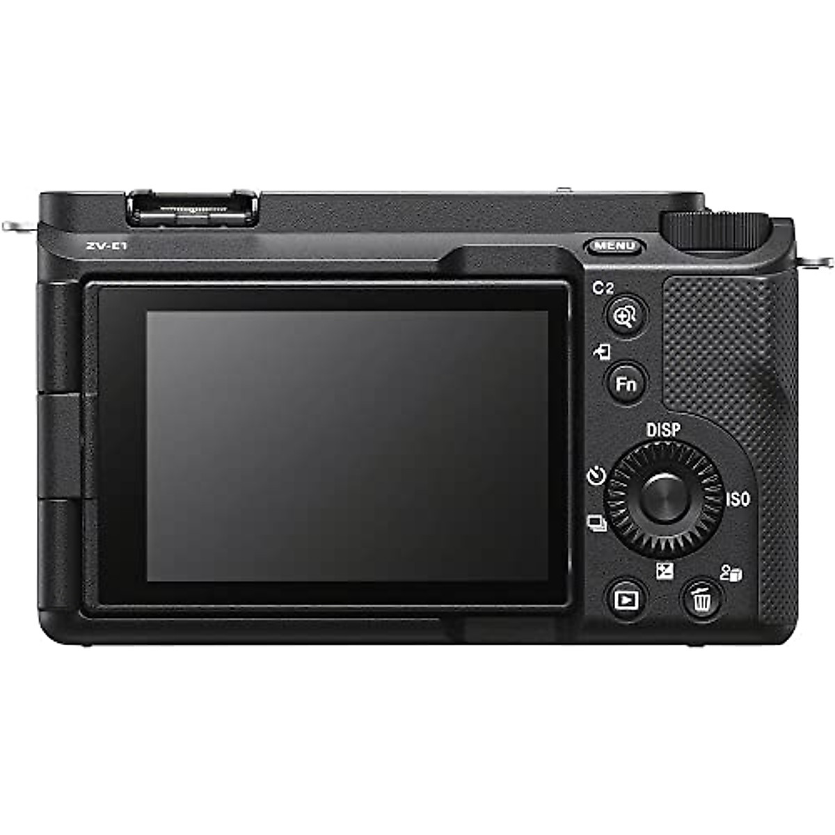 Sony Alpha ZV-E1 Full-Frame Vlog Mirrorless Lens Camera (Black) (ILCZVE1/B) + Case + 64GB Card + Card Reader + Flex Tripod + Memory Wallet + Cleaning Kit (Renewed)