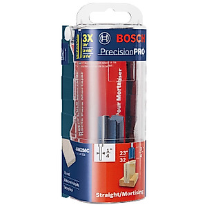 BOSCH 84602MC 23/32 In. x 3/4 In. Carbide-Tipped Plywood Mortising Router Bit