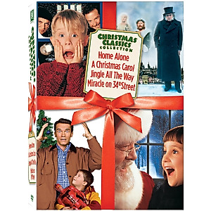 Christmas Classics Box Set (Miracle on 34th Street / Jingle All the Way / Home Alone / A Christmas Carol)
