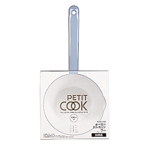 Pearl Metal Petit Cook Hollow Milk Pan, 5.9 inches (15 cm), Blue Gray HB-2084