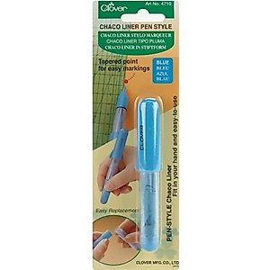 Clover 4710 Pen Style Chaco Liner Blue