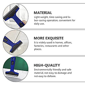 BUTIFULSIC 3pcs Cleaning Scraper Blade Wall Spatulas Tile Scraper Blade Portable Cleaning Scrapers Paint Scraper Cleaning Razor Scraper Sticker Scraper Blade Vinyl Car Scraper Pp Plastic Blue
