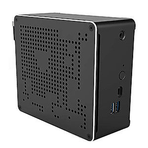 PARTAKER Gaming Mini PC, Core i7 10750H Windows 10 Mini Computer, 64GB DDR4/ 2TB SSD, Double Display 4K 60Hz, Gigabit Ethernet, HDMI2.0, DP, TPC, Dual-Band Wi-Fi,BT 4.2, Built-in-Fan
