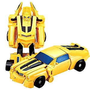 HAYUL 6 PCS Car Robot Toys, Mini Action Figure, Deformation Robot for Kids 5~12