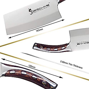 4cr14 Stainless Steel Kitchen Knife Set Resin Fibre Handle Cutlery Knife Seamless Welding Utility Chopping Chef Cooking Knife